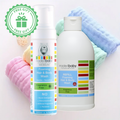 Baby Wash & Shampoo NZ | Baby Body and Hair Wash For Sensitive Skin